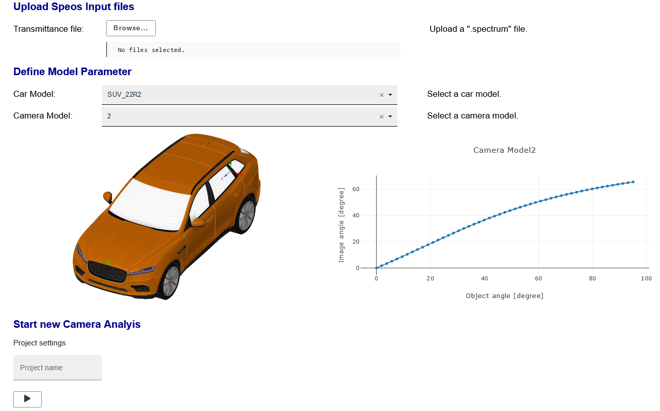 Camera Simulation Using Optislang App Ansys Optics