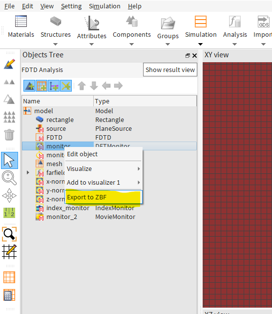 ZBF Import\Export – Ansys Optics