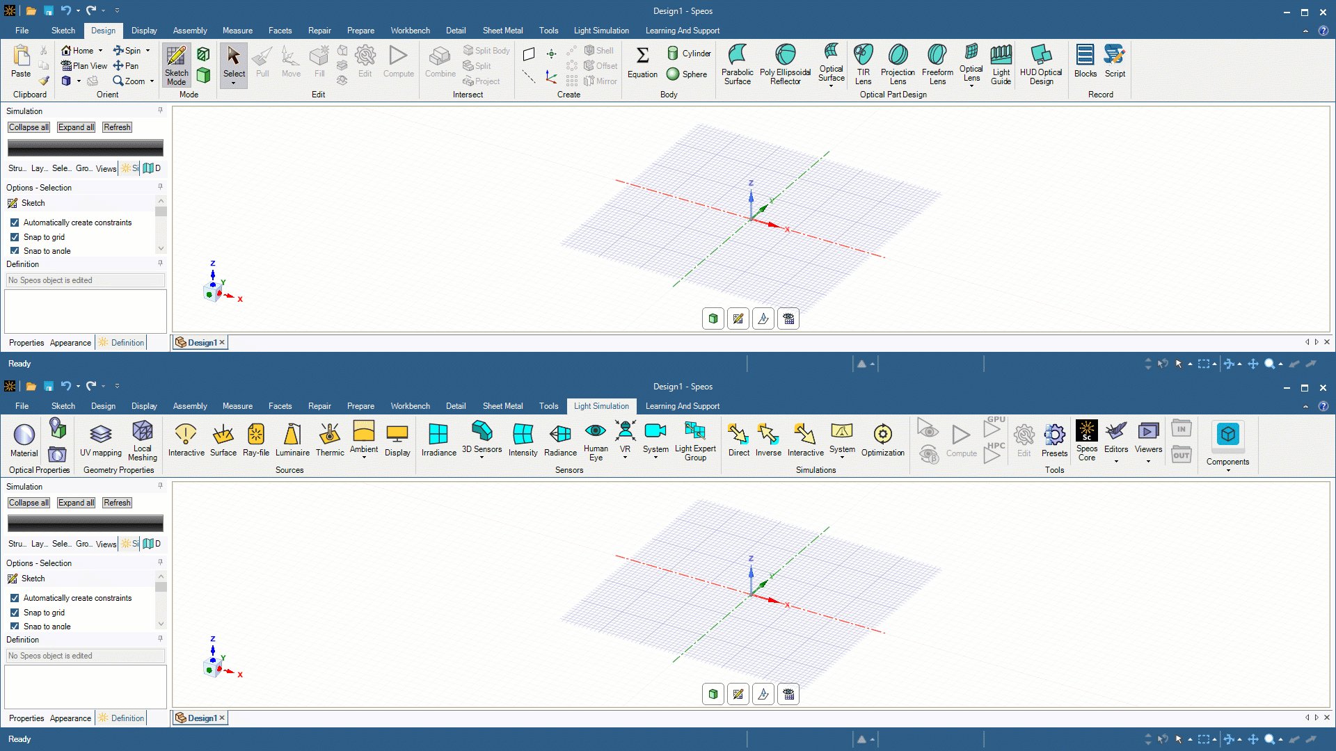 Tips for Speos Options – Ansys Optics