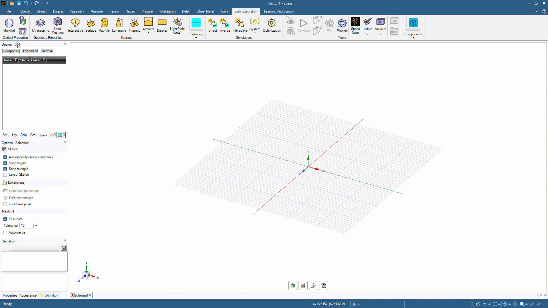 Tips for Speos Options – Ansys Optics