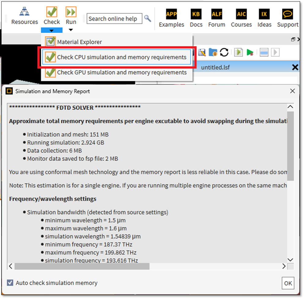 Running FDTD simulations from the design environment – Ansys Optics