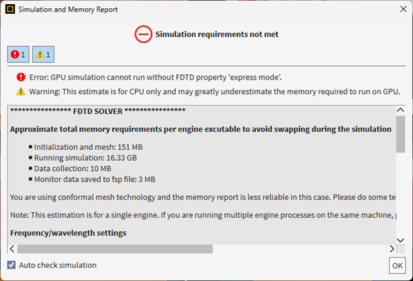 Running FDTD simulations from the design environment – Ansys Optics