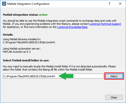Matlab Script Integration Configuration Guide Ansys Optics 