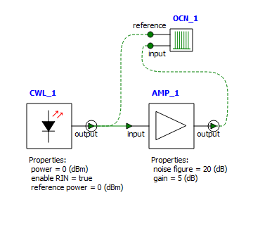 Optical Amplifier (AMP) - INTERCONNECT Element – Ansys Optics