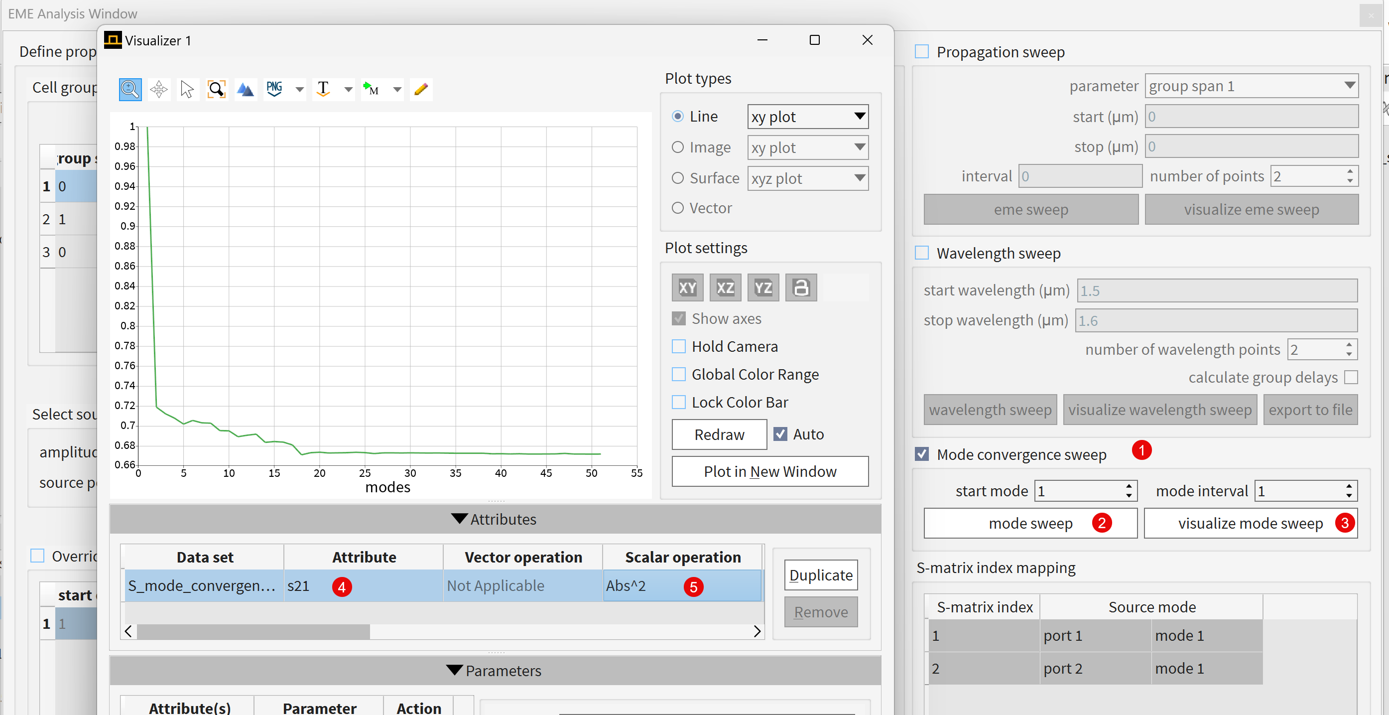 Linear waveguide taper – Ansys Optics
